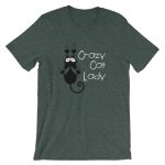 Crazy Cat Lady Cat Lovers Funny T-Shirt • Cosmic Frogs Vinyl