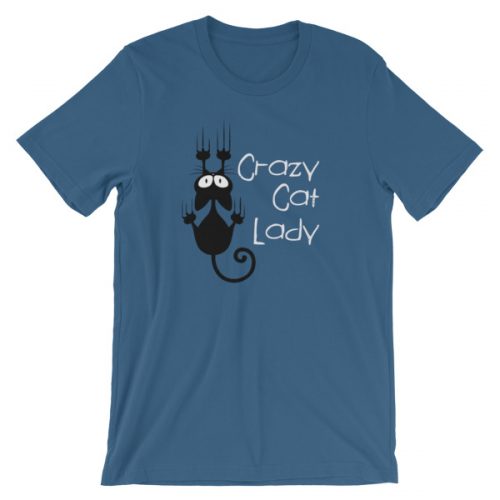 Crazy Cat Lady Cat Lovers Funny T-Shirt • Cosmic Frogs Vinyl