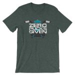 Zero Pucks Given Hockey Lovers T-Shirt • Cosmic Frogs Vinyl