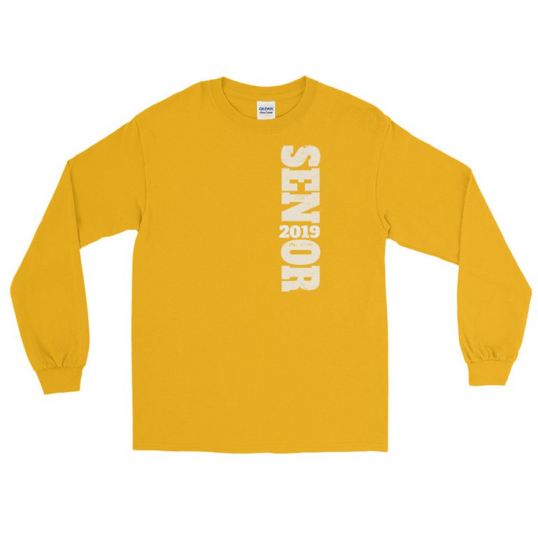 Senior Class of 2019 Graduation Long Sleeve T-Shirt • Cosmic Frogs Vinyl