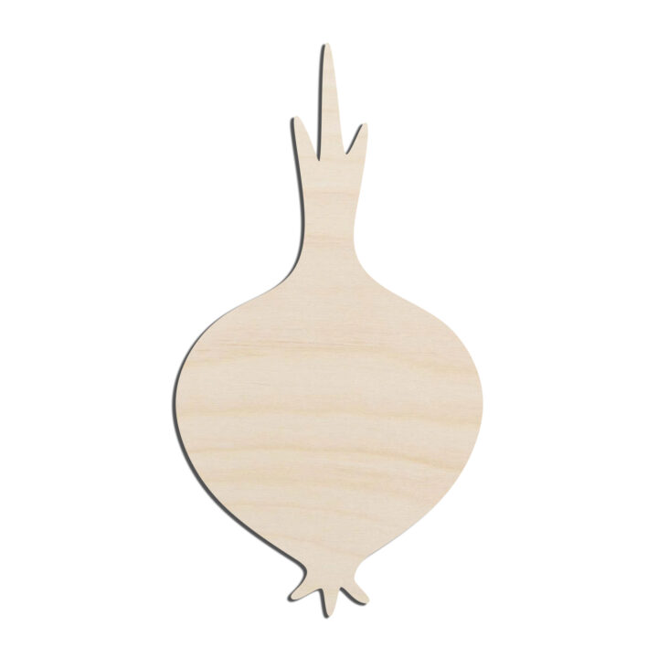 Onion Vegetable Laser Cut Out Unfinished Wood Shape Craft Supply ...